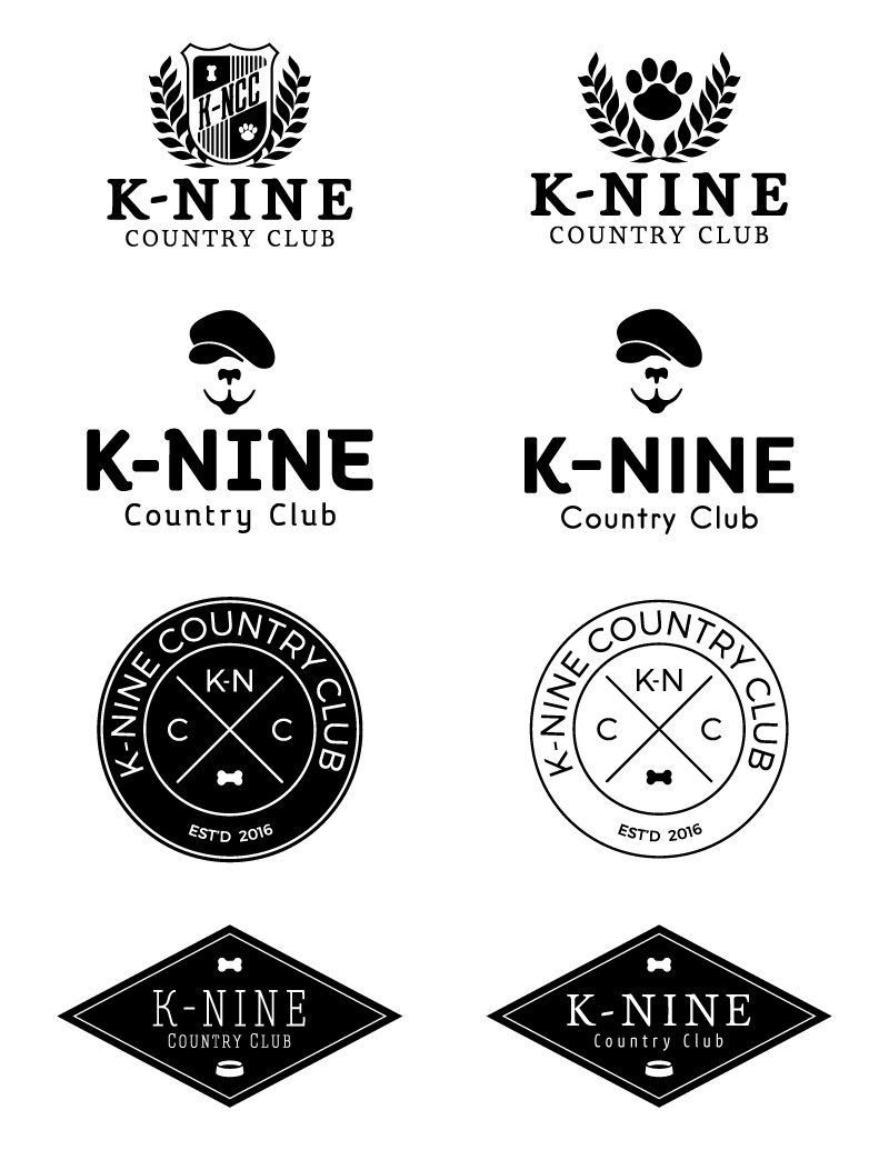 K-Nine Country Club | Brands of the World™ | Download vector logos and ...